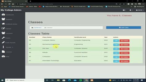 Student Result Management System Using Html Css Javascript Php