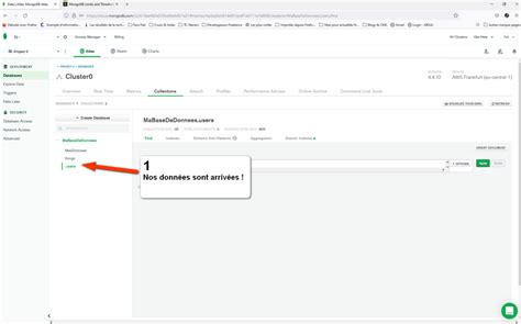 Création Base De Données Mongodb Et Connexion Avec Une Api Nodejs