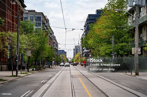 View Of King Street West In Toronto Downtown Toronto Canada May 25 2024