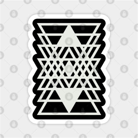 Infinite Triangle Retro Infinite Triangle Retro Magnet Teepublic