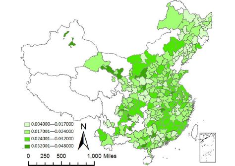 Quartile Graph Of Average Growth Rate Of The Internal Coordination