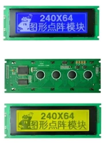 Rectangular Jumbo Charactor Display Graphic Lcd Display Module At Best