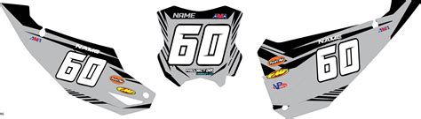 Kawasaki Number Plates Kx Kxf Project Ink Design Co