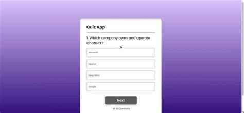 Video Vishnu Nair On Linkedin Quiz App A Simple React Project 🚀 Hello Everyone I Am Really