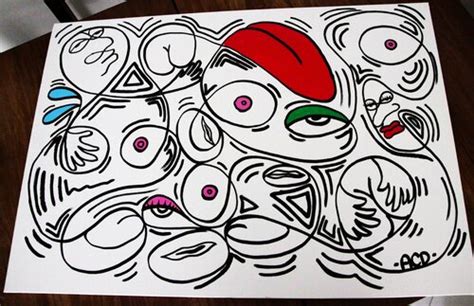 The Unbroken Line Sex Von Andrea Ciro Davì 2025 Malerei Acryl Auf Leinwand Singulart