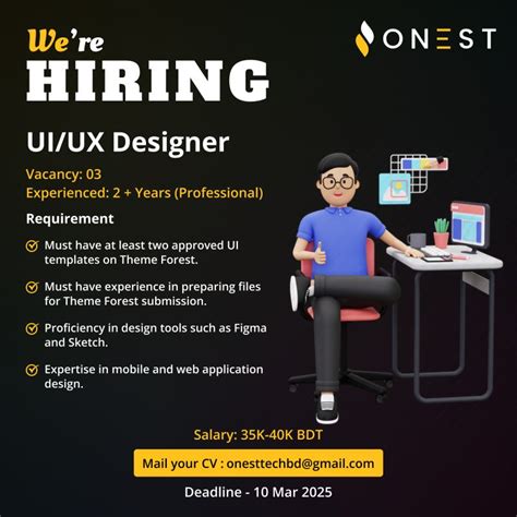 hiring onesttech ui ux onest tech