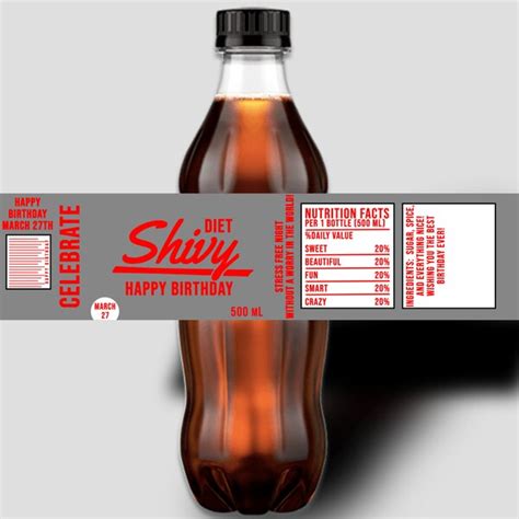 Personalized Coke Bottle Labels Etsy