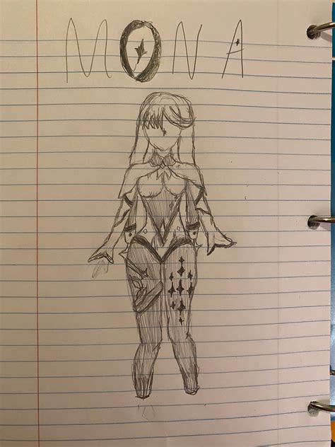 Mona Genshin Impact Hoyolab