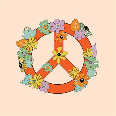 Hippie Peace Facebook Covers