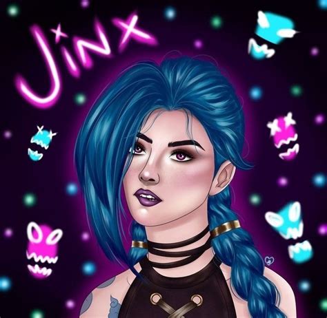 Pin By Elisha Stewart On Jinx Powder Zaun League Of Legends In