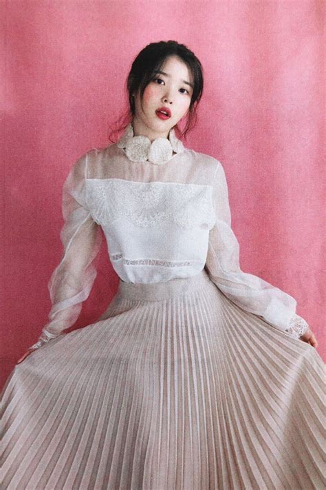 Iu Elle Korea Magazine 2018 October 유명인 연예인 메이크업 아름다운 유명인