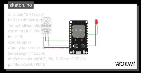 Dht Wokwi ESP STM Arduino Simulator