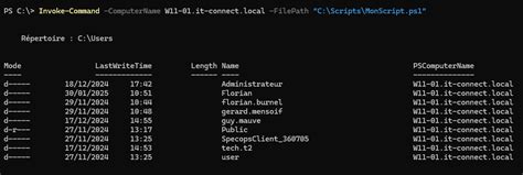 Powershell Exécuter Des Commandes Et Scripts à Distance