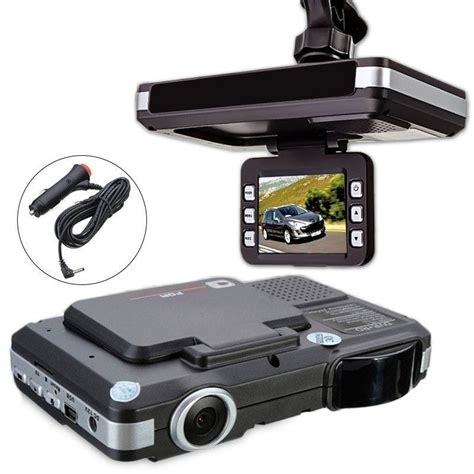 New Two In One Dashcam 140° View Radar Detector