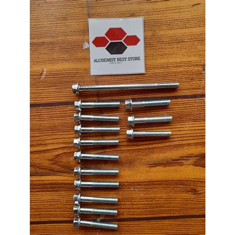 Jual Baut CVT Beat Karbu Full Set Baud Cover CVT Beat Karburator Full Set COD Baut CVT Beat