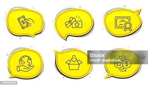 로열티 선물 로열티 포인트 박스 아이콘 세트 돈 기호를 지불합니다 보너스 보너스 달러 변경 패키지 보내기 벡터 금융에 대한 스톡 벡터 아트 및 기타 이미지 Istock