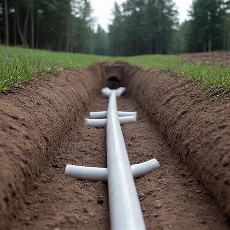 New Pipeline In The Process Of Building Under Construction Premium Ai Generated Image