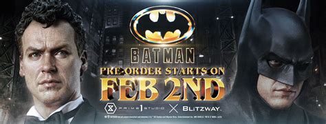 [신작정보] 블리츠웨이x프라임1 배트맨 1989 배트맨 And 브루스 웨인 스테츄 2월 2일부터 예약개시