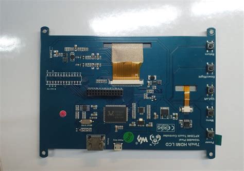 Waveshare inch HDMI LCD Resistive Touchscreen سامانه پالت انبار قطعات مازاد