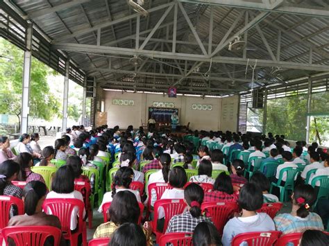 ပြည်ကြီးတံခွန်မြို့နယ် အ ထ က ၃၉ ၌ ကျောင်းသားလူငယ်များ ဗလငါးတန်ဖွံ့ဖ