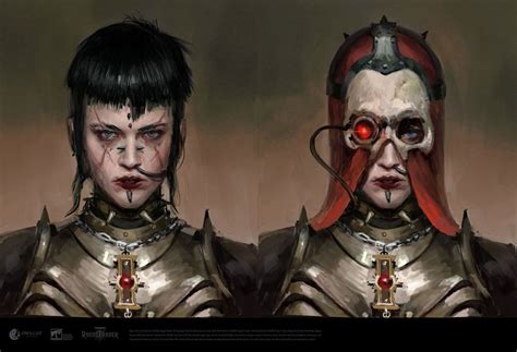 Kibellah Concept Valeriy Vegera Ferra Torr Concept Art Rogue Trader