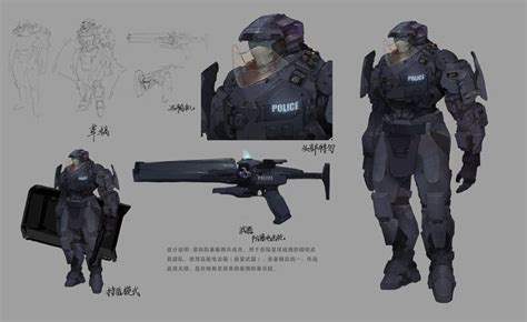 Artstation Swat Science Fiction Concept Design Fiction Idea