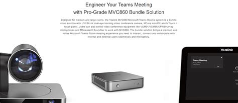 Yealink MVC860 C5 000 The Media Joint