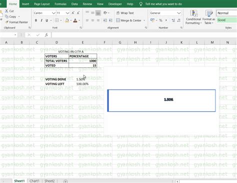 Track The Progress Using PROGRESS CHART In Excel
