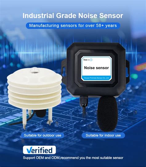 FST100 2010 Noise Sensor Reliable 4 20ma Decibel Detection