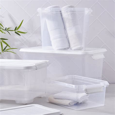 Buy Omnia Secure Polypropylene Storage Box With Lid From Home Centre At Just INR