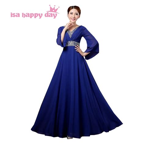 Buy Plus Size Elegant Long Modest Women Bridemaid