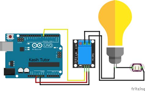 Mengontrol Relay Dengan Arduino