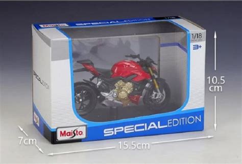 1 18 1 18 杜卡迪 Super Naked V4 S 美馳圖 Maisto 摩托車 重機 機車 阿莎力玩具