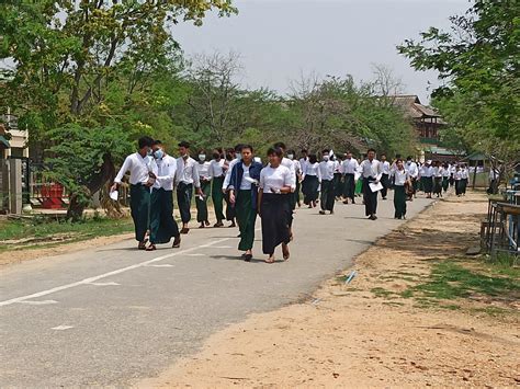ပျော်ဘွယ်မြို့နယ်တွင်၂၀၂၁ ၂၀၂၂ ပညာသင်နှစ်တက္ကသိုလ်ဝင်စာမေးပွဲစတင်ဖြေဆို Information And Public
