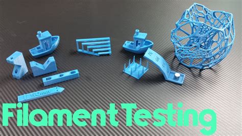 Filament Testing Methods Youtube