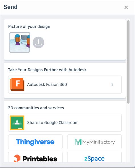 Solved Send Tinkercad Designs To Fusion 360 Autodesk Community