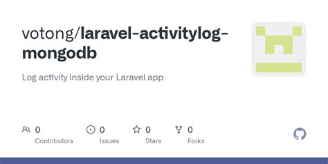 Laravel Activitylog Mongodbsrccontractsactivityphp At Master · Votonglaravel Activitylog