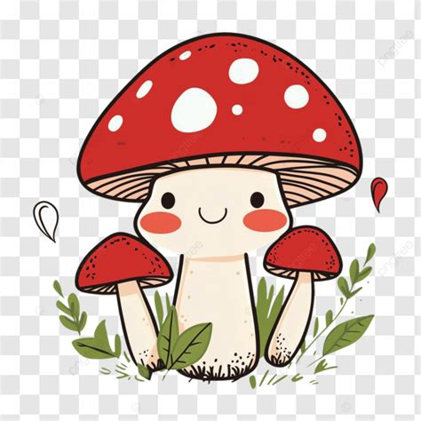 버섯을 그린 만화 건강한 식생활 버섯 그림 버섯 벡터 Png 일러스트 및 이미지 에 대한 무료 다운로드 Pngtree