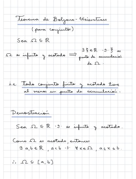 Of Bolzano Weierstrass Theorem