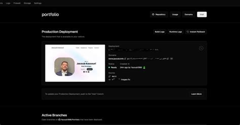 Yacoub Kassouri On Linkedin I Just Deployed My Portfolio On Vercel It Was An Enlightening