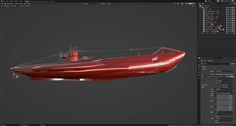 German Type Viic U Boat 3d Model Cgtrader