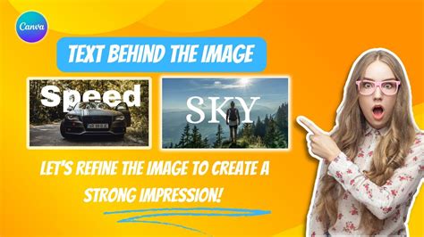 Add Text Behind Images Using Canva In Just 2 Minutes Canva Tutorial