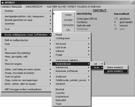 Screen Layout Of The Program Illustrating The Hierarchical Structure Download Scientific Diagram