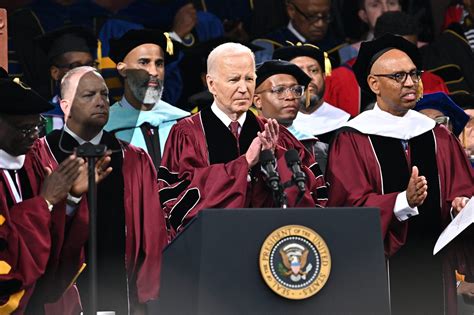 Black Voters Rip Bidens Race Baiting Commencement Speech As His