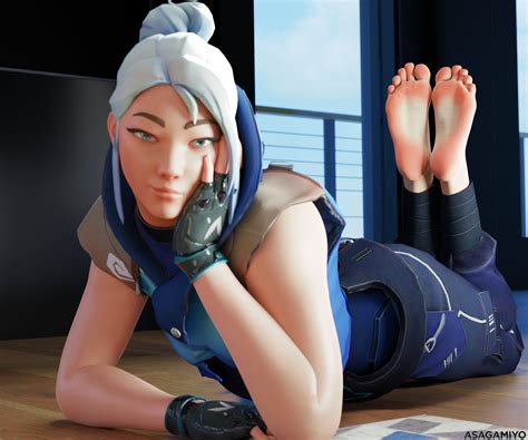 Jett [valorant] R Animefeets