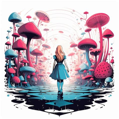 Premium Photo Alice In Wonderland By Matto Generative Ai
