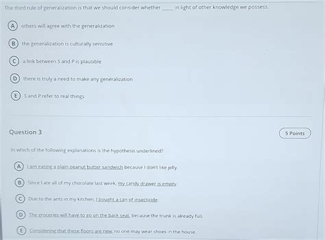 The Third Rule Of Generalization Is That We Should The Third Rule Of Generalization Is That We Should
