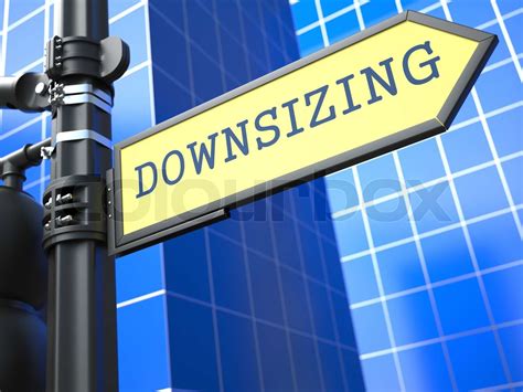 Downsizing Business Concept Stock Image Colourbox