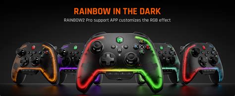 Wireless Controller Bigbig Won Rainbow 2 Pro Pc Controllers Motion Aiming Hall Triggers Alps