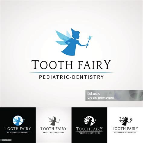 치아 요정 치과 템플릿 치아 케어 아이콘 세트입니다 치과 진료소 휘장 이빨 요정 허구 캐릭터에 대한 스톡 벡터 아트 및 기타 이미지 이빨 요정 허구 캐릭터 개체 그룹